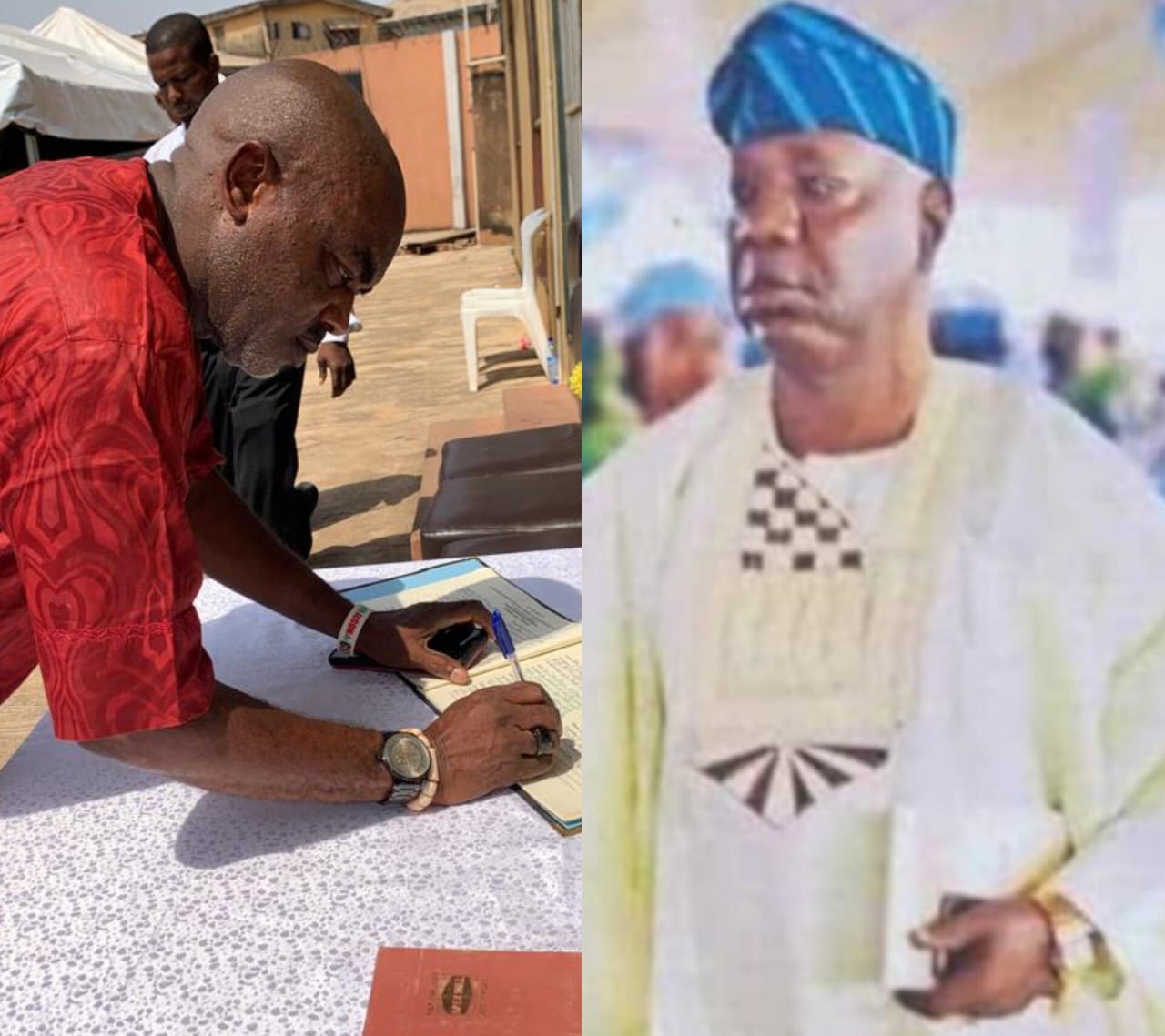 Hon. Ladi Adisa Siyanbola(KB) Commiserates With Governor Seyi Makinde ...