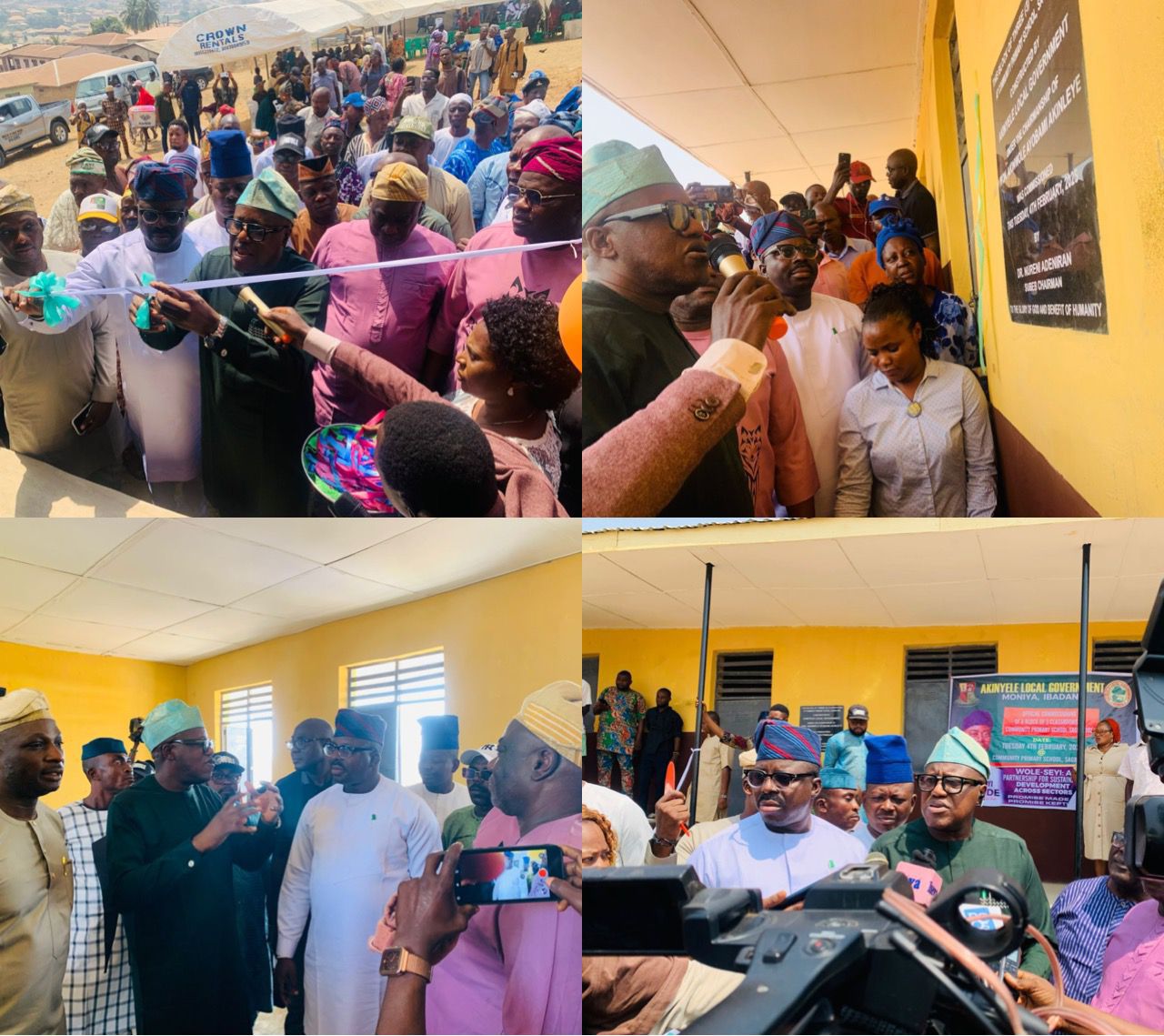 Hon Akinwole Akinleye Delivers on Promise: New Classrooms Commissioned ...