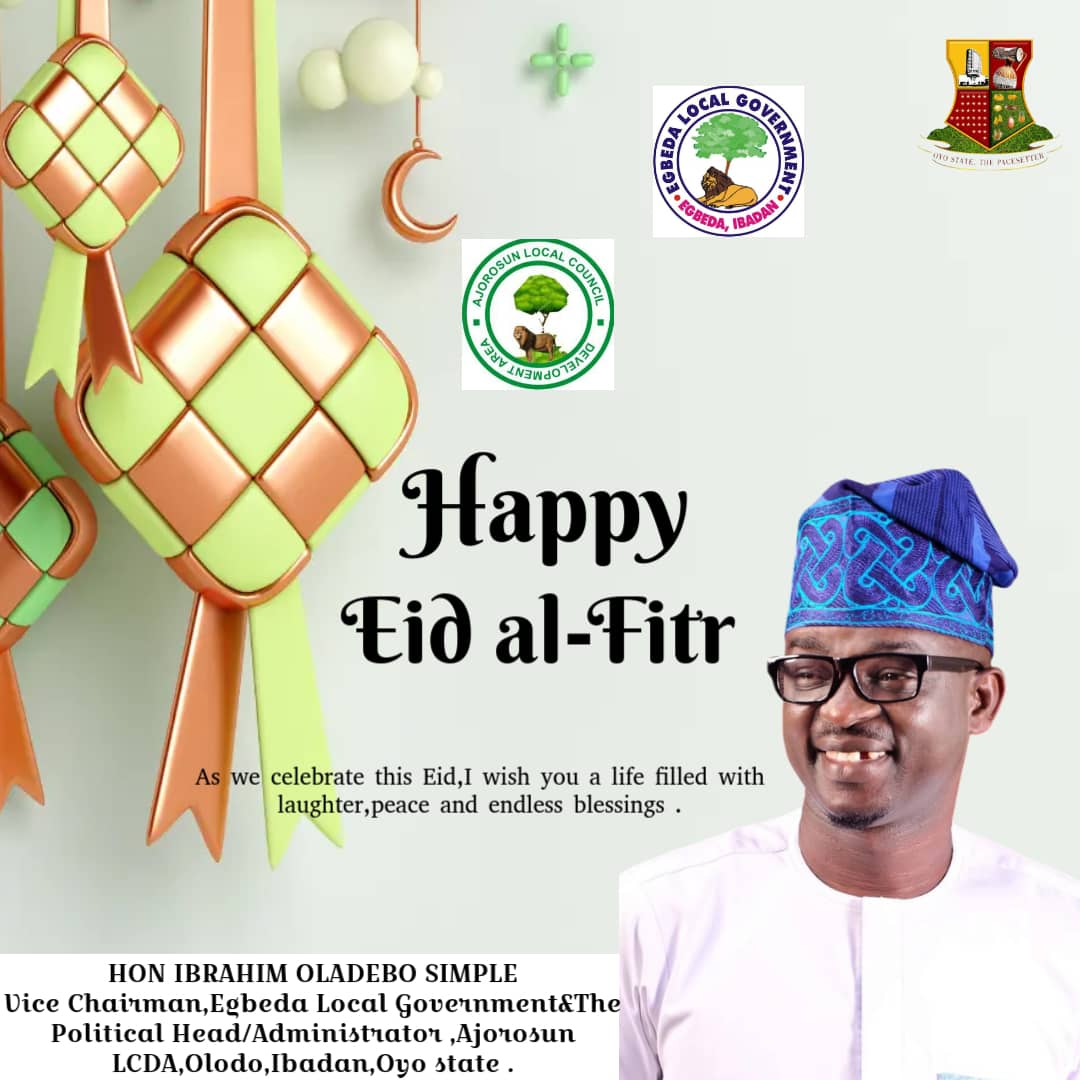 Eid-al-Fitr: Ajorosun LCDA Political Head/Administrator Hon. Ibrahim ...