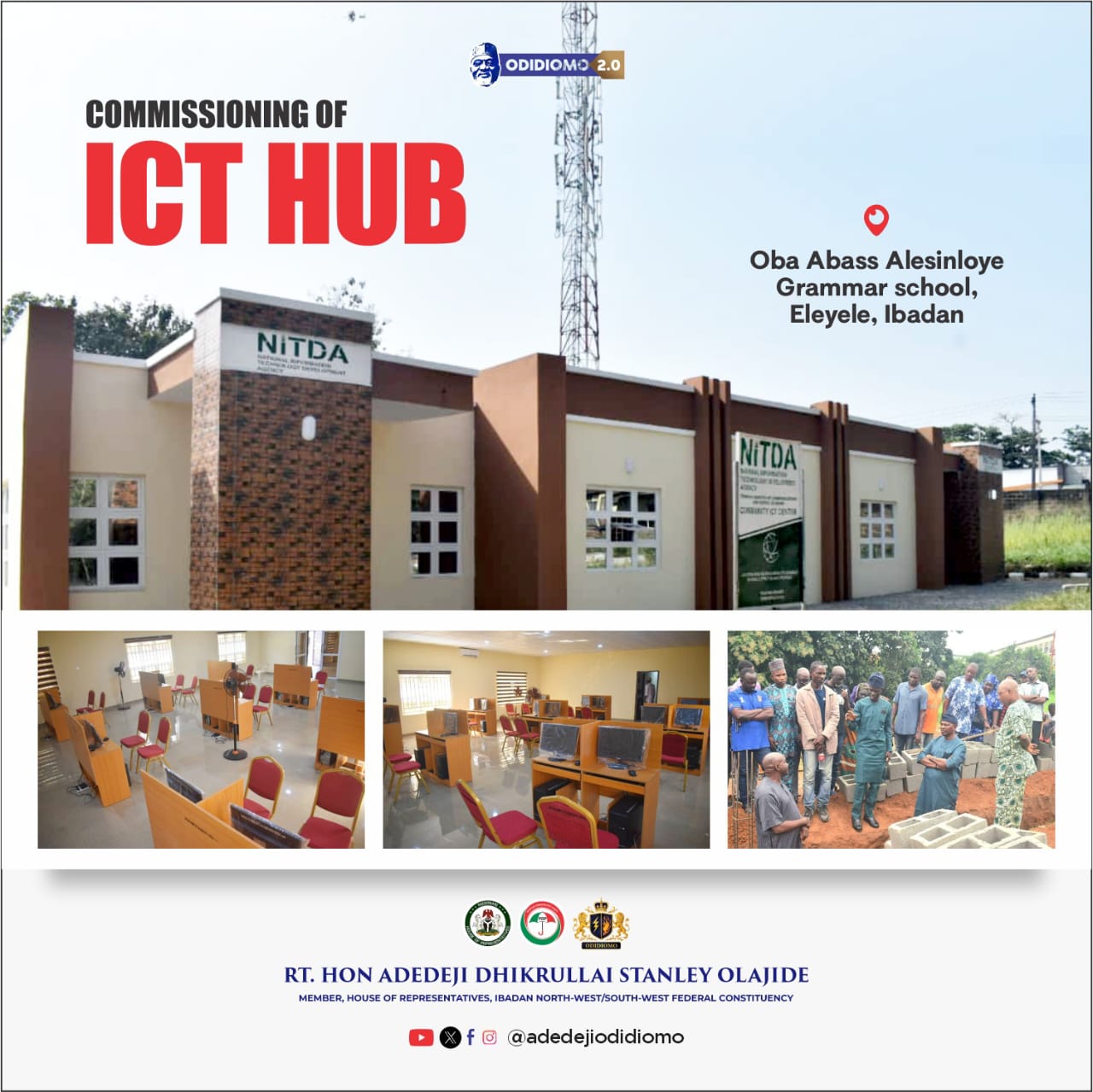 Odidiomo Powers Youth Development with Solar-Powered ICT Hub in Ibadan