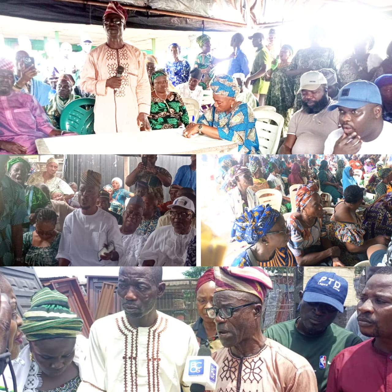Oluyole PDP Chairman, Alhaji Nasiru Hamzat, Inaugurates Ward Executives ...