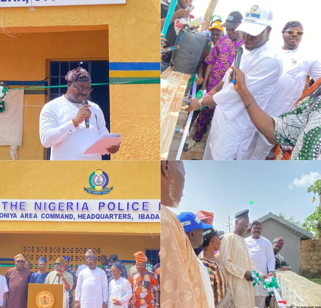 Moniya Area Command Commissioning: Akinyele Council Boss Akinleye ...