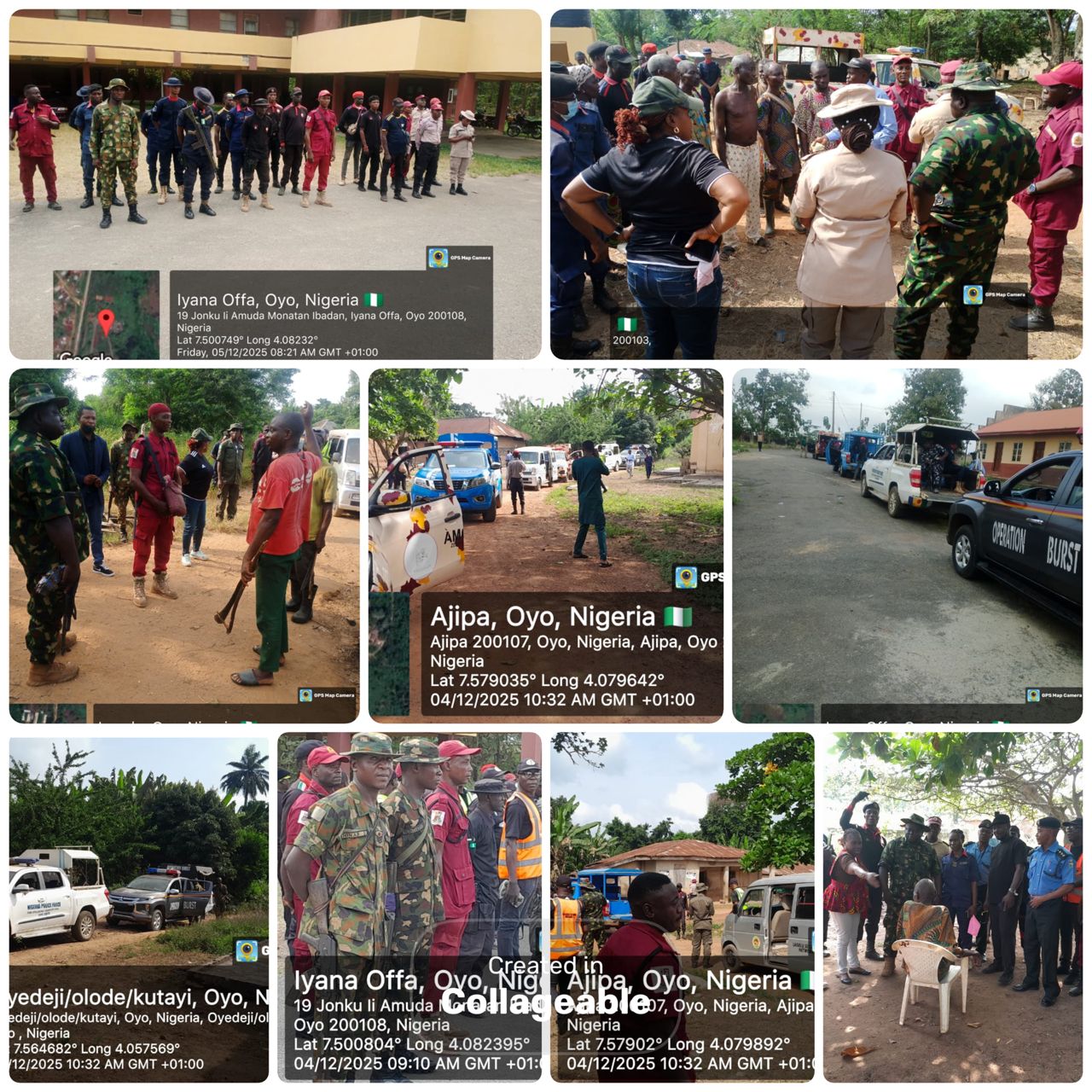 Police, Other Security Agencies Conducts Bush-Combing Surveillance in ...